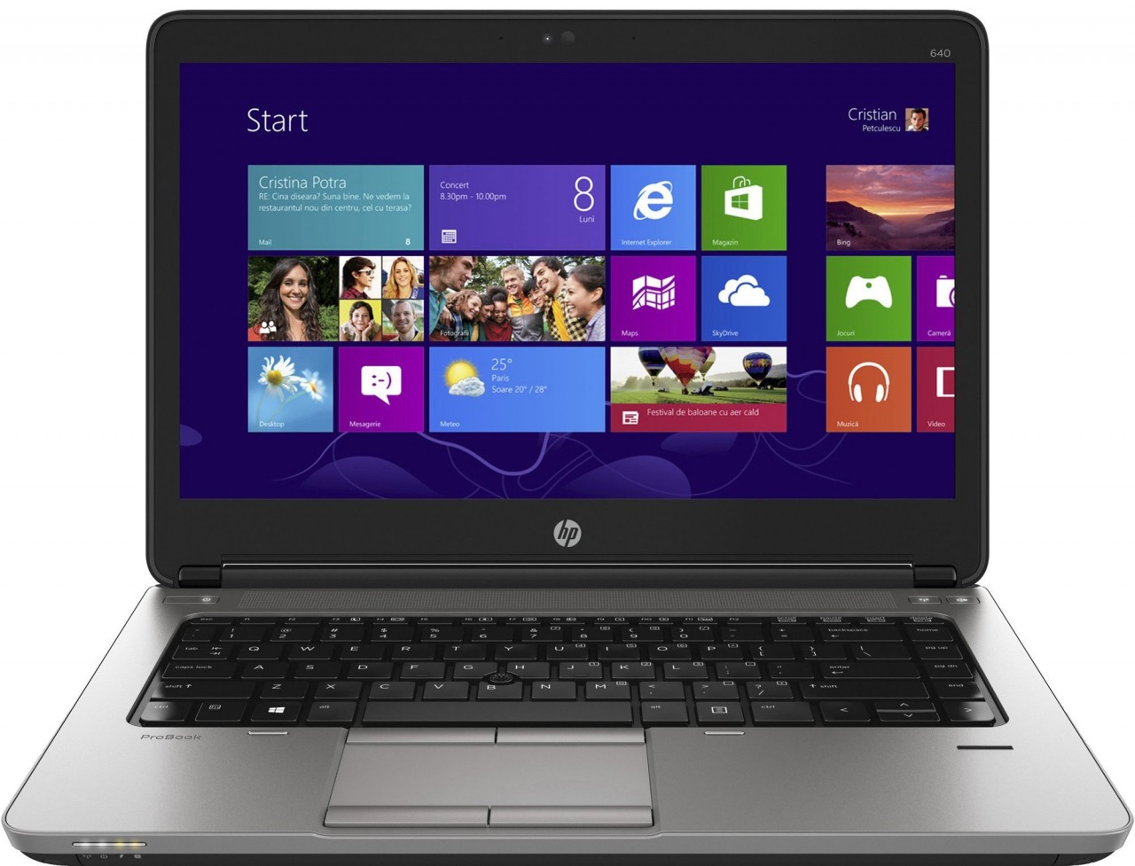 Laptop HP ProBook 640 G1: Un portabil versatil, ergonomic si elegant ...